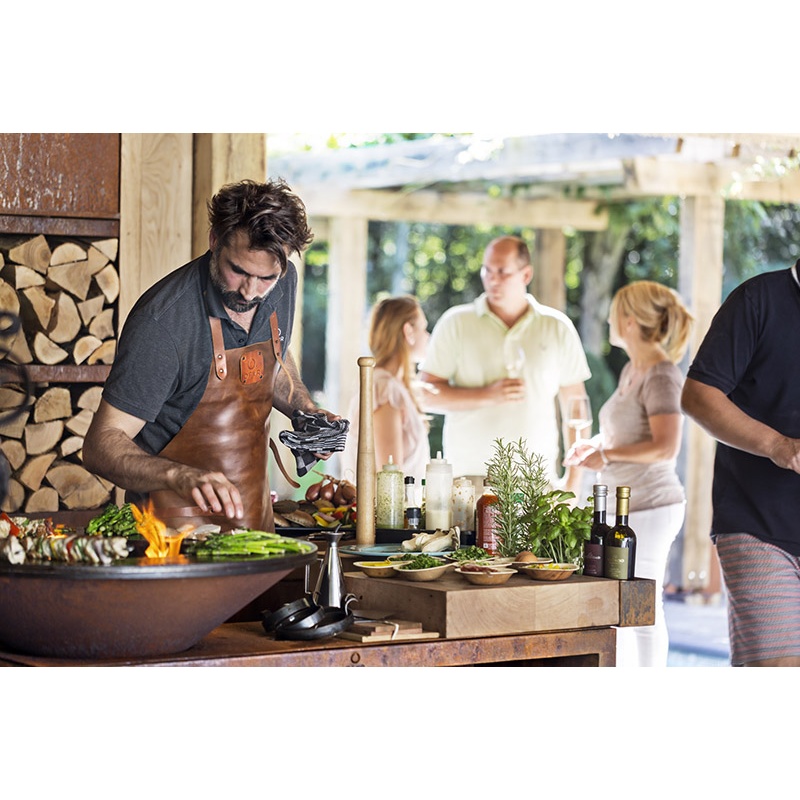 OFYR Island Corten 100 PRO Ceramika Ciemnoszara - Godkowie Grille