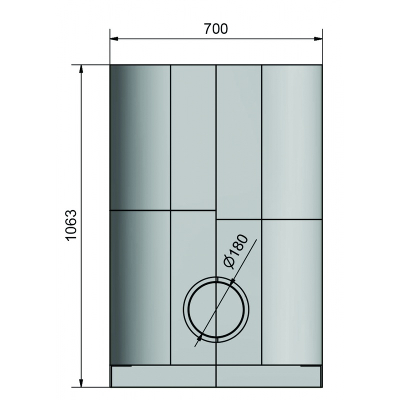 Piec do pizzy i chleba model 0 - Godkowie Grille