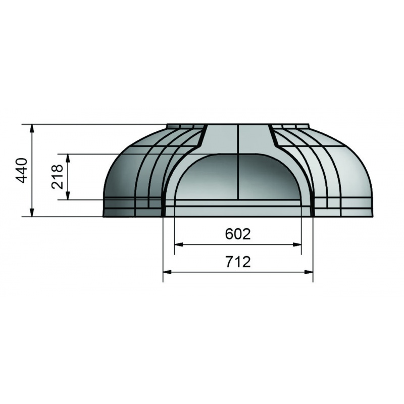 Piec do pizzy i chleba model 3 - Godkowie Grille